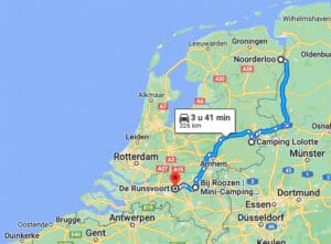 Routes roadtrip Nederland - kamperen met kids - Kleineglobetrotter.nl